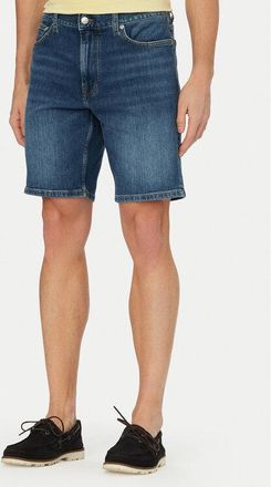 Tommy Hilfiger Jeansshorts Denton MW0MW42558 Dunkelblau Straight Leg