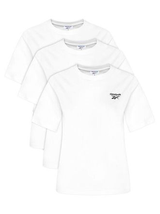 Reebok T-Shirt-Set RK25194CCW Wei&szlig; Regular Fit