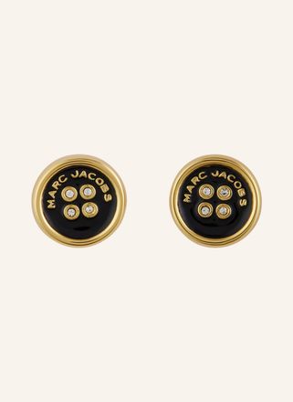 Marc Jacobs Ohrstecker The Button Stud Earrings schwarz