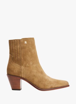 Tommy Hilfiger Bottines en cuir de vachette
