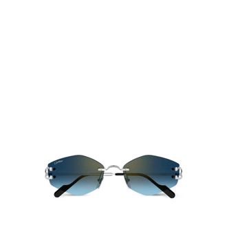 Cartier Sonnenbrille - - Accessories - unisex - Grau - 56 MM