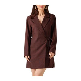 Ydence Short Kleider - - Dresses - Damen - Braun - 2XL