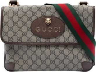 Gucci unisex, Pre-owned, Beige, Taille: ONE Size Pre-owned The Neo Vintage Crossbody Bag
