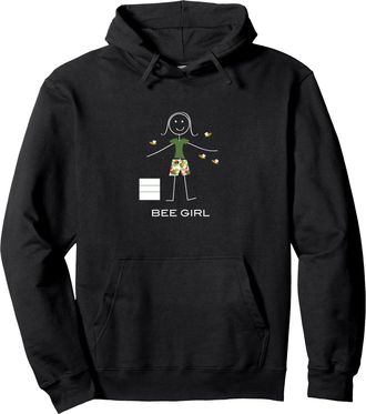 Whyitsme Design Lustiges Bienenm&auml;dchen Imkerei Imkerei Imkerei Pullover Hoodie