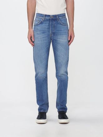 Dondup Jean skinny Icon &agrave; cinq poches en denim de coton bleu &agrave; taille mi-haute
