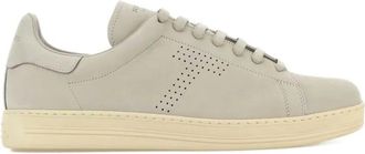 Tom Ford Low-Top Sneaker - Low-Top Sneakers In Cream Suede - Gr. 40,5 (EU) - in Beige - f&uuml;r Damen