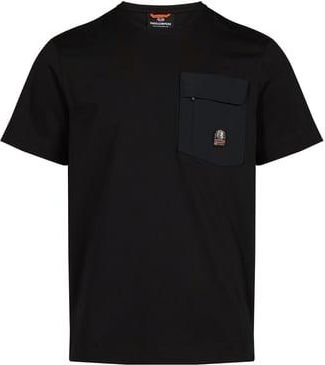 Parajumpers T-shirt droit en coton m&eacute;lang&eacute;