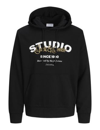 Jack & Jones Jjyuki Sweat Hood Pls - Plus Size