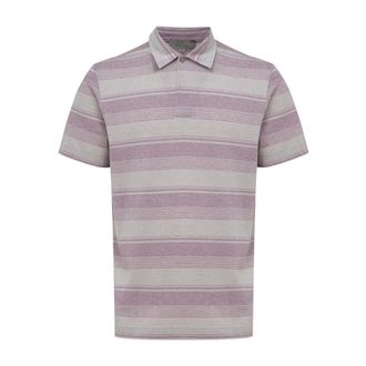 Canali Gestreiftes Polo-Shirt Kurzarm - - Tops - Herren - Mehrfarbig - L