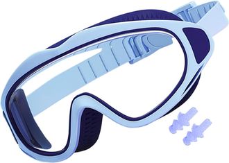 Generico Schwimmbrille - Taucherbrille mit Ohrstöpseln, UV-Schutz und luftdichter Passform für und Tauchen
