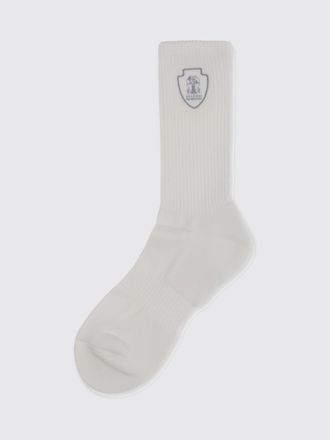 Brunello Cucinelli Chaussettes BRUNELLO CUCINELLI Homme couleur Blanc
