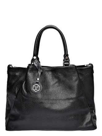 Luisa Vannini Schwarz Rindsledertasche
