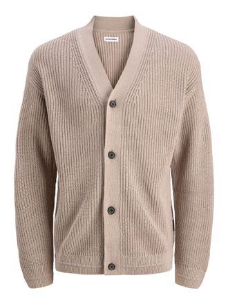 Jack & Jones Male Strickjacke Einfarbig Strickjacke