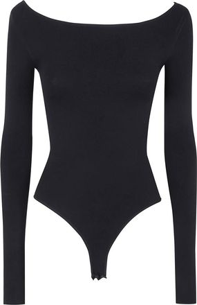 Entire studios Entire Studios, Femme, Tops, Noir, Taille: 44/46 FR Scoop Neck Bodysuit