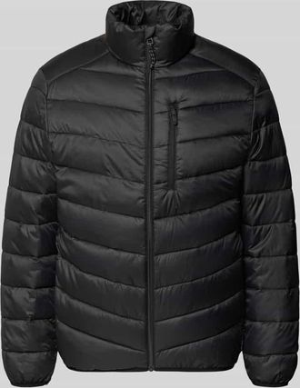 Tom Tailor Denim Regular Fit Steppjacke mit vertikaler Rei&szlig;verschlussbrusttasche