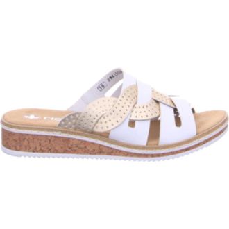 Rieker Damen, Schuhe, Wei&szlig;, 38 EUGr&ouml;&szlig;e