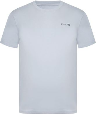 Firetrap T-Shirt f&uuml;r Herren, Baumwolle (Grau)