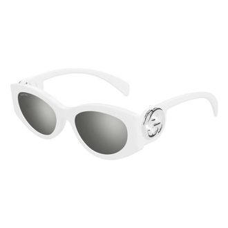 Gucci Stylische Sonnenbrille - - Accessories - Damen - Wei&szlig; - 54 MM