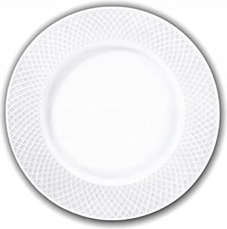 Wilmax England Wilmax WL-880101/A Porzellan Speiseteller, Weiss, 25.5cm Durchmesser