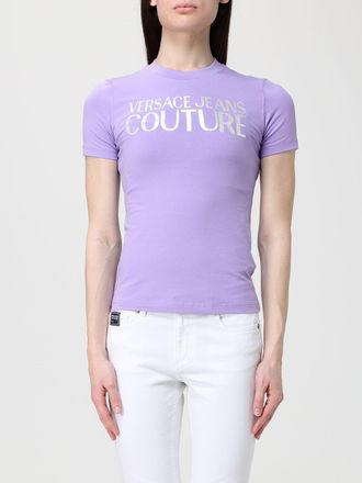 Versace Jeans Couture T-Shirt VERSACE JEANS COUTURE Femme couleur Violet