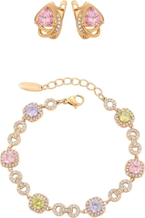 Faina Set: Armband und Ohrringe