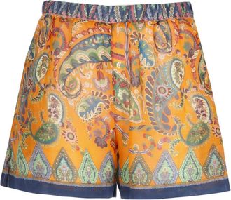 Etro Femme, Shorts, Multicolore, Taille: 42 FR Drawstring Shorts