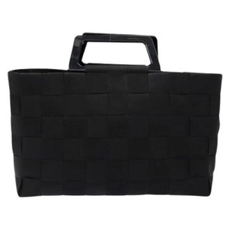 Ferragamo Pre-owned Canvas Tote Bag - - Pre-owned - Damen - Schwarzk - ONE SIZE