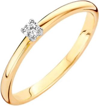 Blush Ring - Diamantring - Gr. 54 - in Gold - f&uuml;r Damen