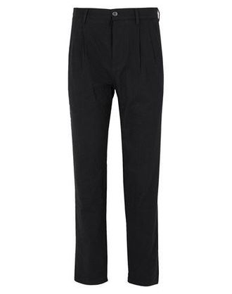 8 by YOOX SEERSUCKER PLEATED TROUSERS