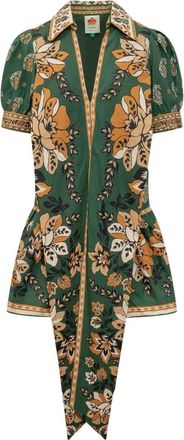 Farm Rio Farm Rio, Femme, Robes, Multicolore, Taille: 38 FR Ayla Mini Dress