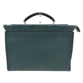 Fendi Pre-owned Cuir sacs-fendi - Femme - Pre-owned - Bleu - Taille: ONE Size