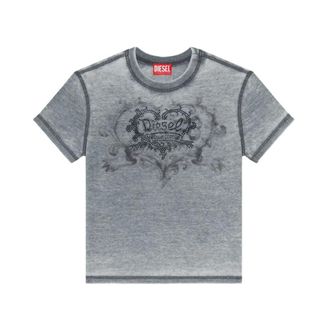 Diesel Damen, Oberteile, Grau, XSGr&ouml;&szlig;e