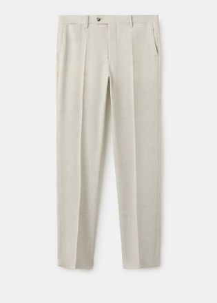 Mango Pantalon costume Tur&iacute;n 100 % laine beige - Homme - 38 - MANGO MAN