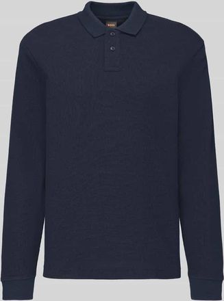 Boss Orange by Hugo Boss Poloshirt mit strukturierter Piqu&eacute;-Oberfl&auml;che
