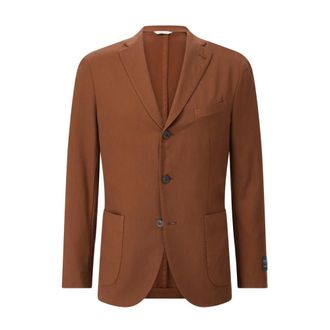 Boglioli Leichte Wolljacke mit modernem Stil - - Jackets - Herren - Braun - M