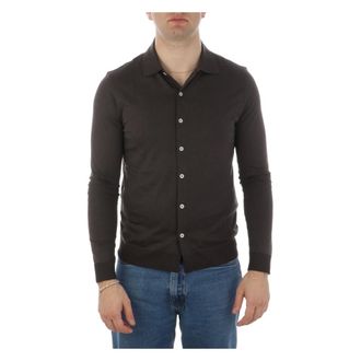 Altea Homme, Chemises, Brun, Taille: L 6038 Camicia