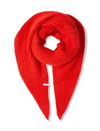 Cecil Damen 5706591 Dreieckstuch mit Glitzer, Pumkin Orange, Einheitsgröße