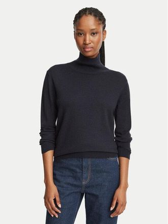 Max Mara Rollkragenpullover Kiku 2625366092 Dunkelblau Regular Fit