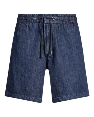 HUGO BOSS Bermudashorts aus Baumwolle mit Dehnbund und Tunnelzug in