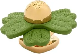 Loewe Broche fleur en cuir de veau