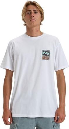 Billabong Billabong T-Shirt Manche Courtes Stamp SS Blanc L