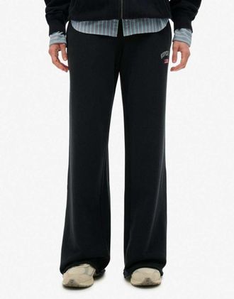 Superdry Athletic Essentials - Pantalon de jogging droit - Bleu marine &eacute;clipse