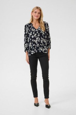 Kaffe Langarmbluse Langarm-Bluse KAtine