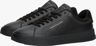 Tommy Hilfiger Basket cuir effet grain&eacute;