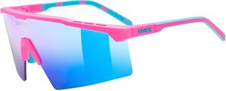 Uvex flowline - Sportbrille f&uuml;r Damen und Herren - 100% UVA-, B, C Schutz - beschlagfrei - pink matt - one size