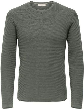 Only & Sons Strickpullover ONSERIC REG 12 STRUC CREW KNIT aus Baumwolle