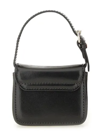 Vivienne Westwood Womens Mini Linda Bag Black Cow Leather Handbags Hand
