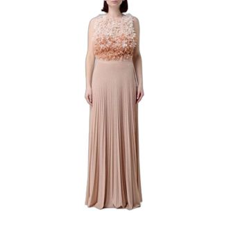 Elisabetta Franchi Red Carpet Kleid - - Dresses - Damen - Beige - M
