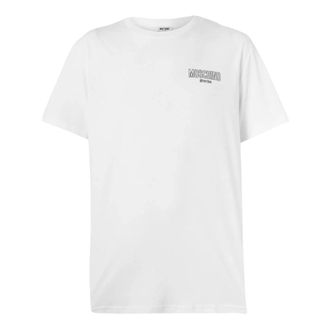 Moschino T-shirt &agrave; manches courtes - Homme - Tops - Blanc - Taille: L
