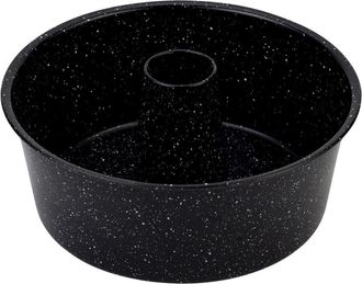 Nava Kuchenform Napfkuchenform Gugelhupfform NATURE mit Granitbeschichtung mit Rohrboden 25 cm